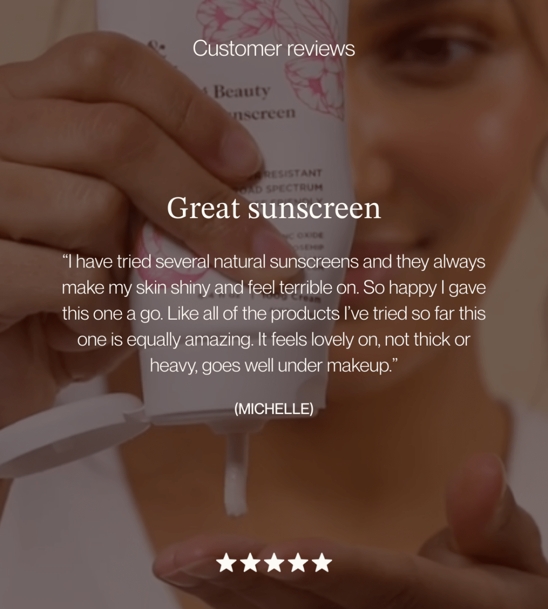 Natural Anti Ageing Sunscreen SPF50+ | Edible Beauty Australia