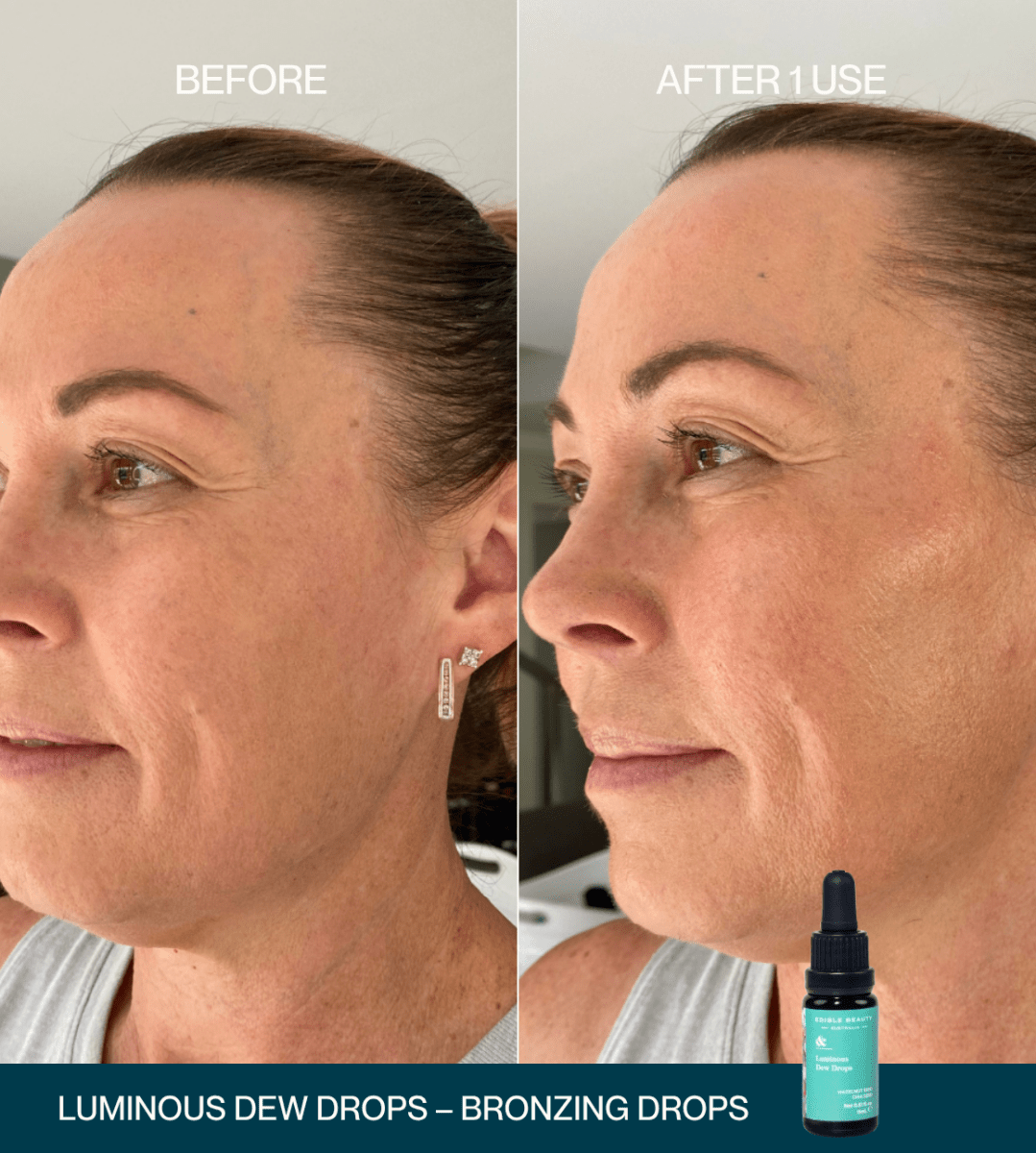 Luminous Dew Drops – Bronzing Drops – Edible Beauty Australia