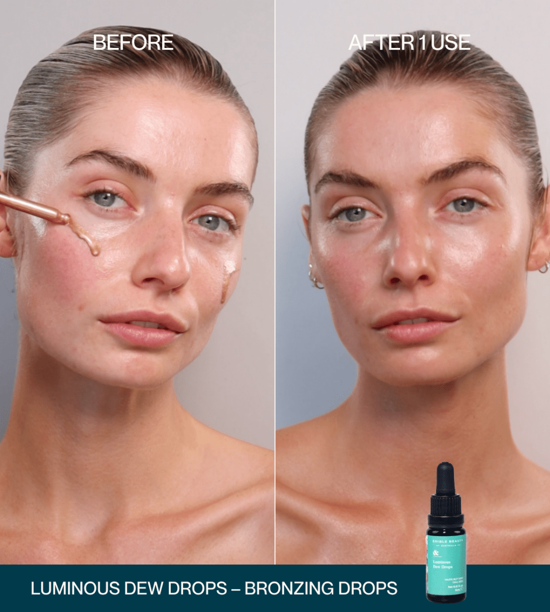 Luminous Dew Drops – Bronzing Drops – Edible Beauty Australia